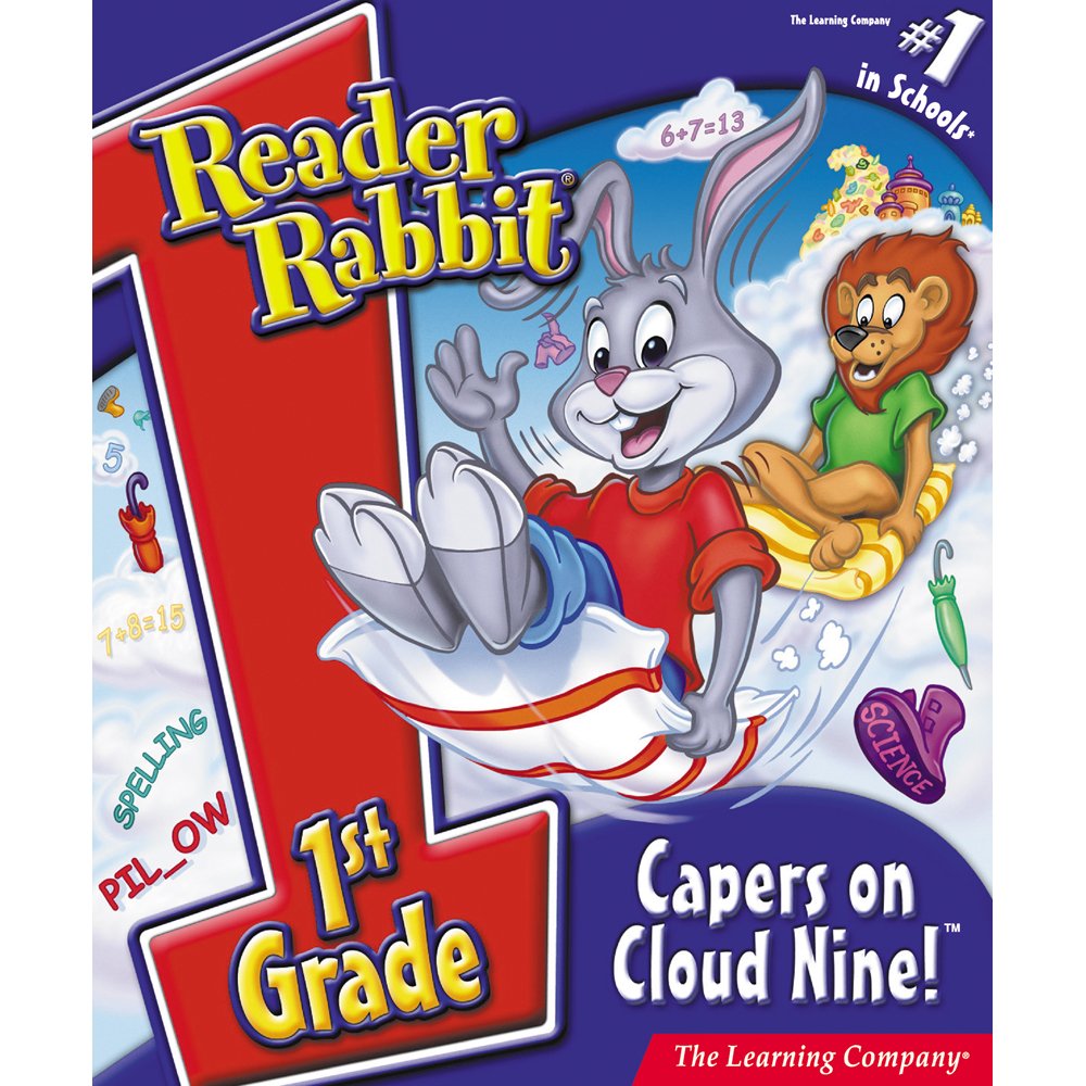 Amazon.com: Reader Rabbit 1st Grade Capers On Cloud Nine : Everything Else