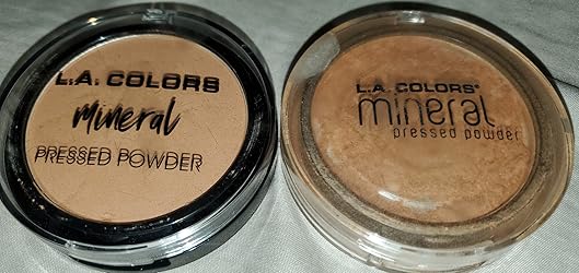 Amazon.com : L.A. COLORS Mineral Pressed Powder, Fair, 0.26 Ounce ...