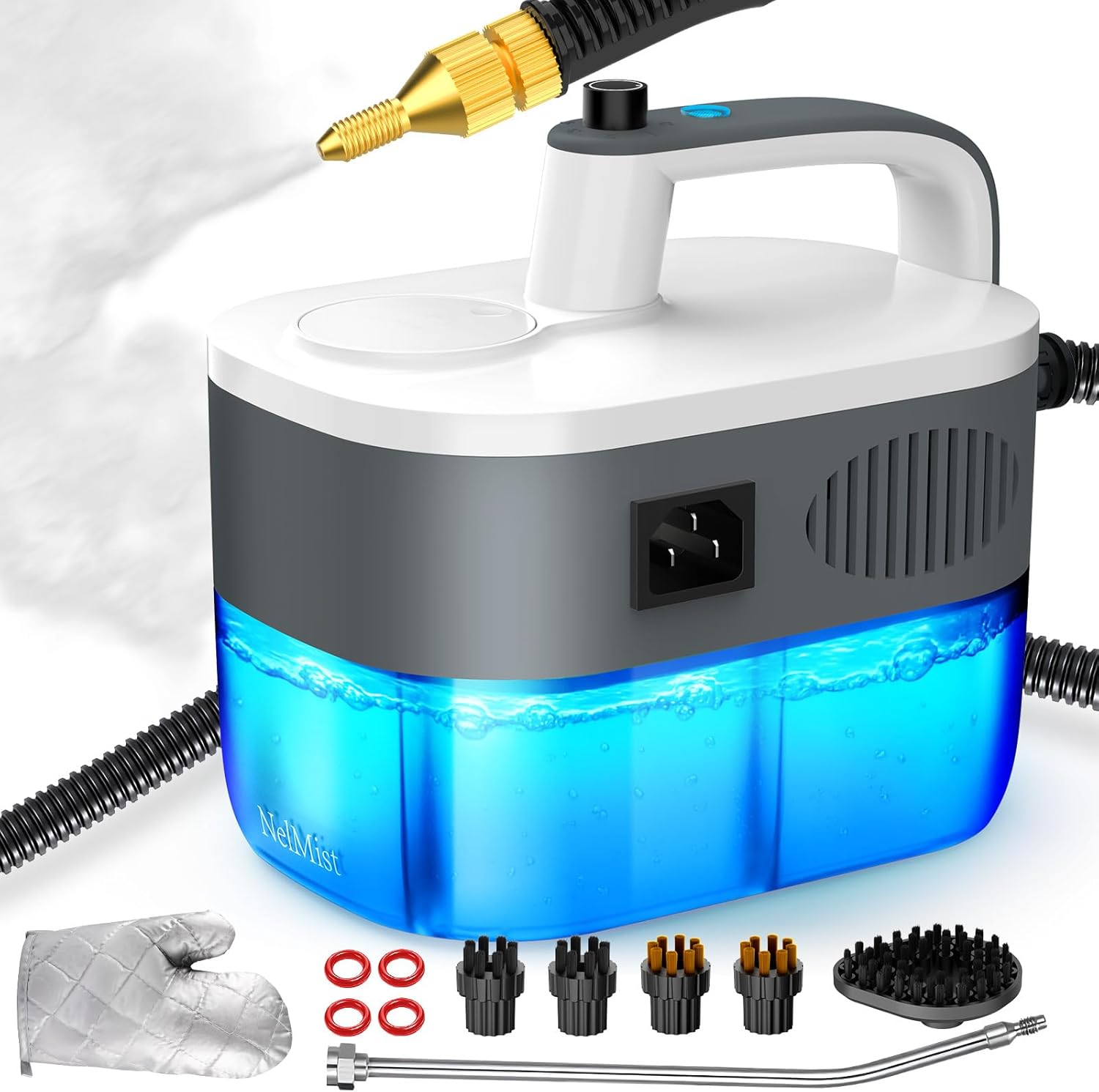 Amazon.com - Steam Cleaner, Advanced 6-Level Adjustable Natural Steam ...