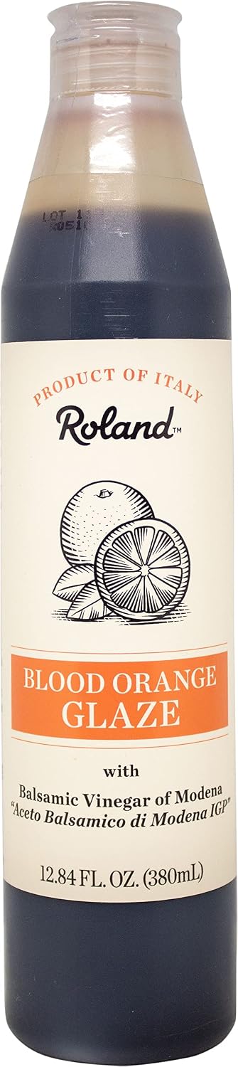 Roland Foods Blood Orange Balsamic Vinegar Glaze, Specialty Imported ...