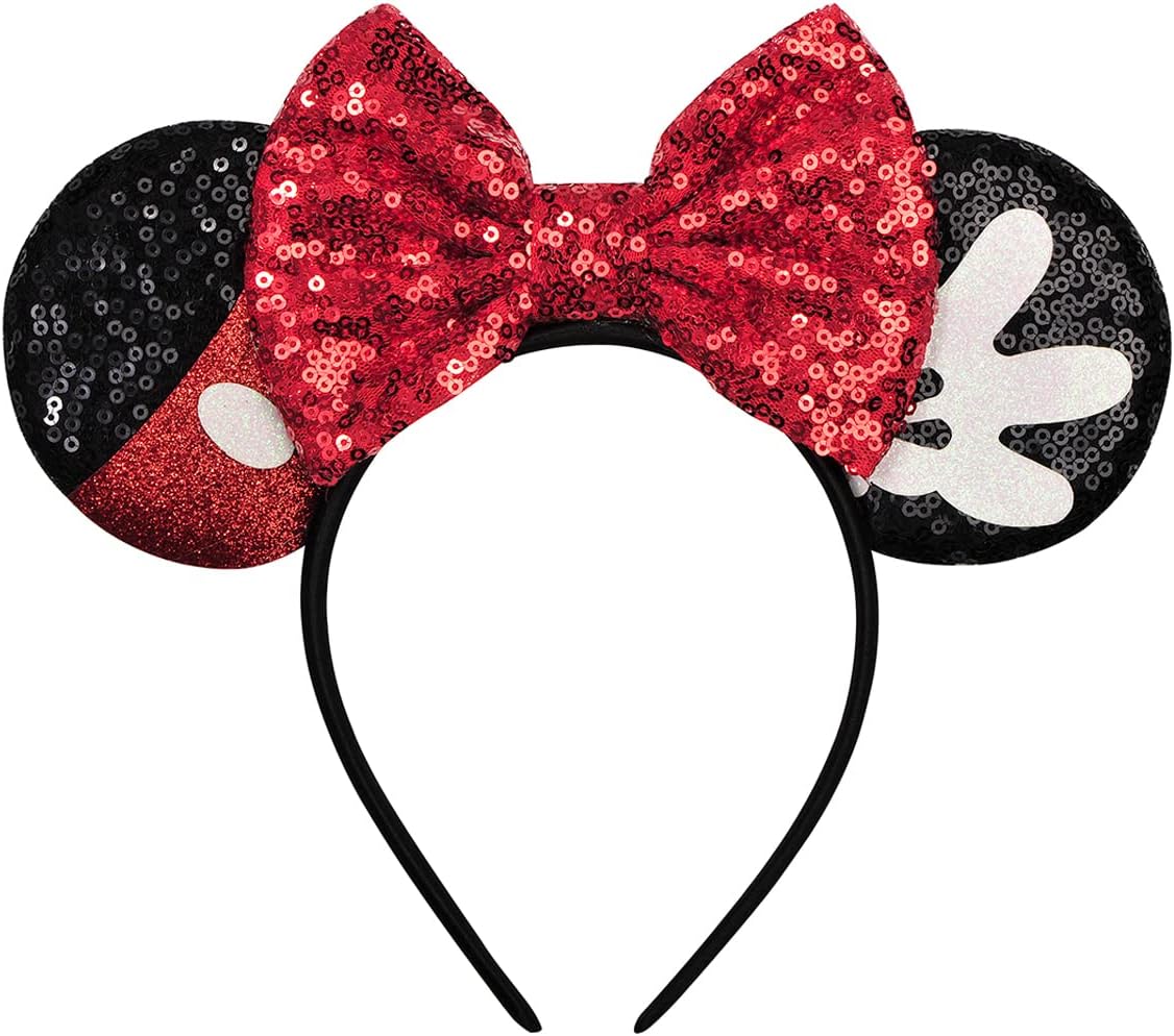 Amazon.com: FANYITY Mouse Ears, Sequin Mouse Ears Headband for Girls ...