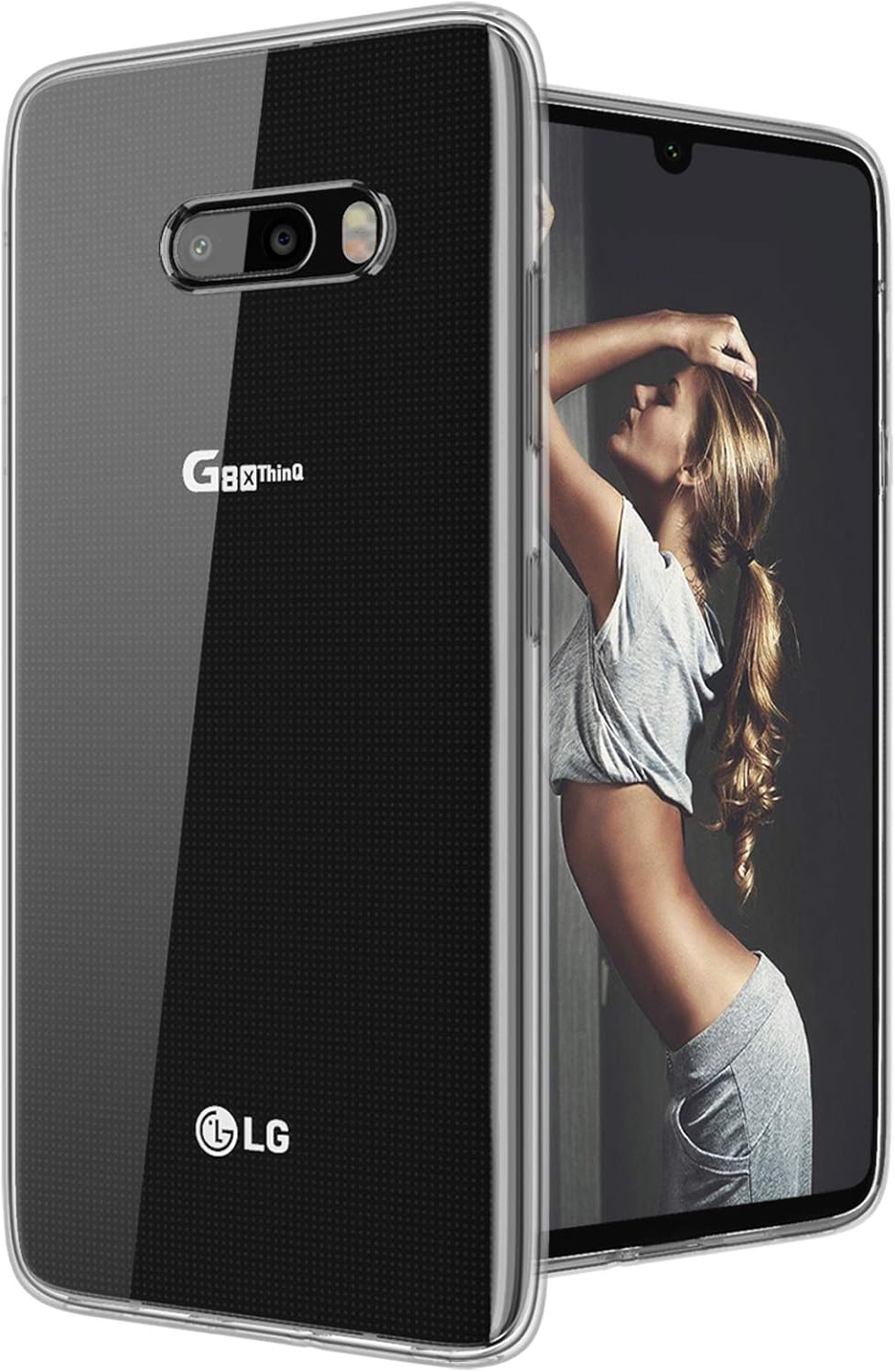 Amazon.com: DONGDEAR for LG G8X ThinQ Case Clear,LG V50S ThinQ Phone ...