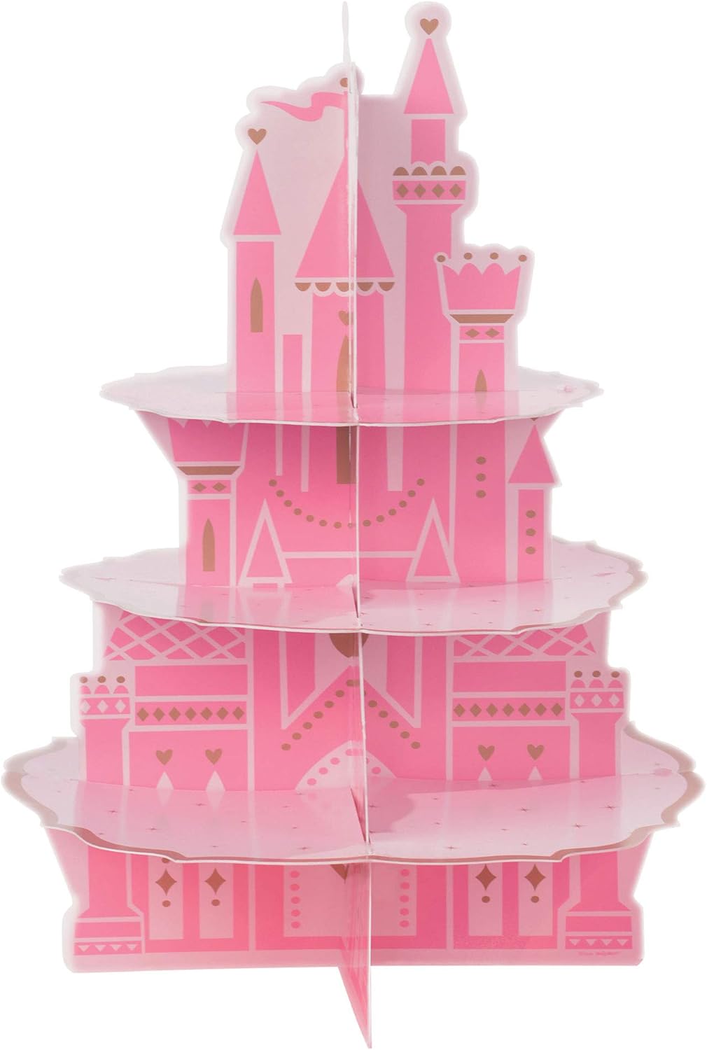 Amazon.com: amscan Disney Princess Castle Treat Stand - 17 1/2" x 12 3/ ...