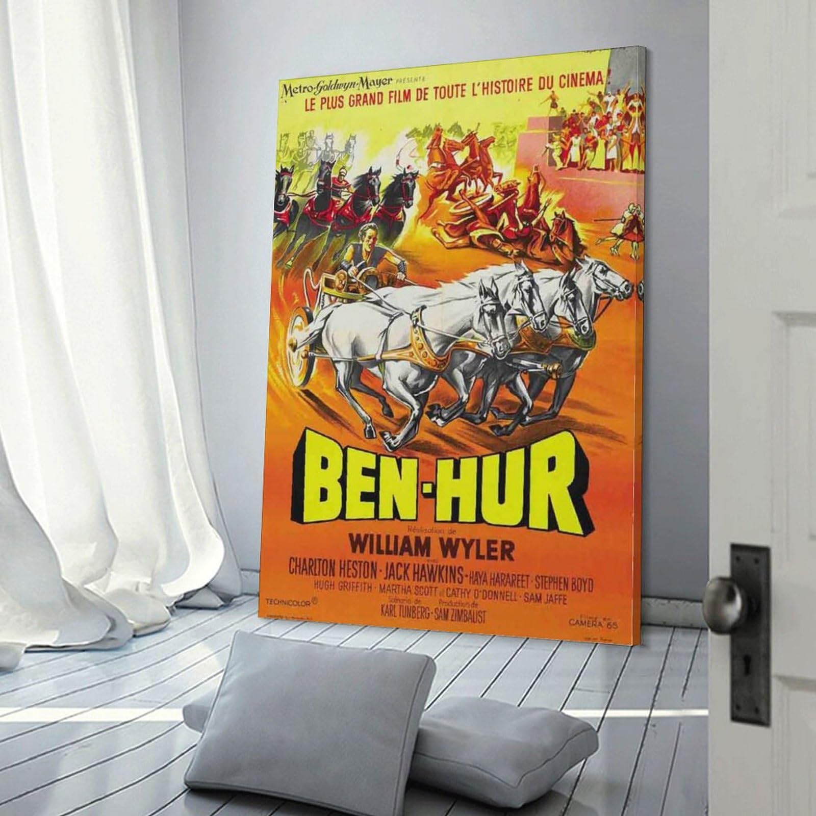 Ben Hur Movie Poster Ben Hur Writer Eventually Saw The Light Real
