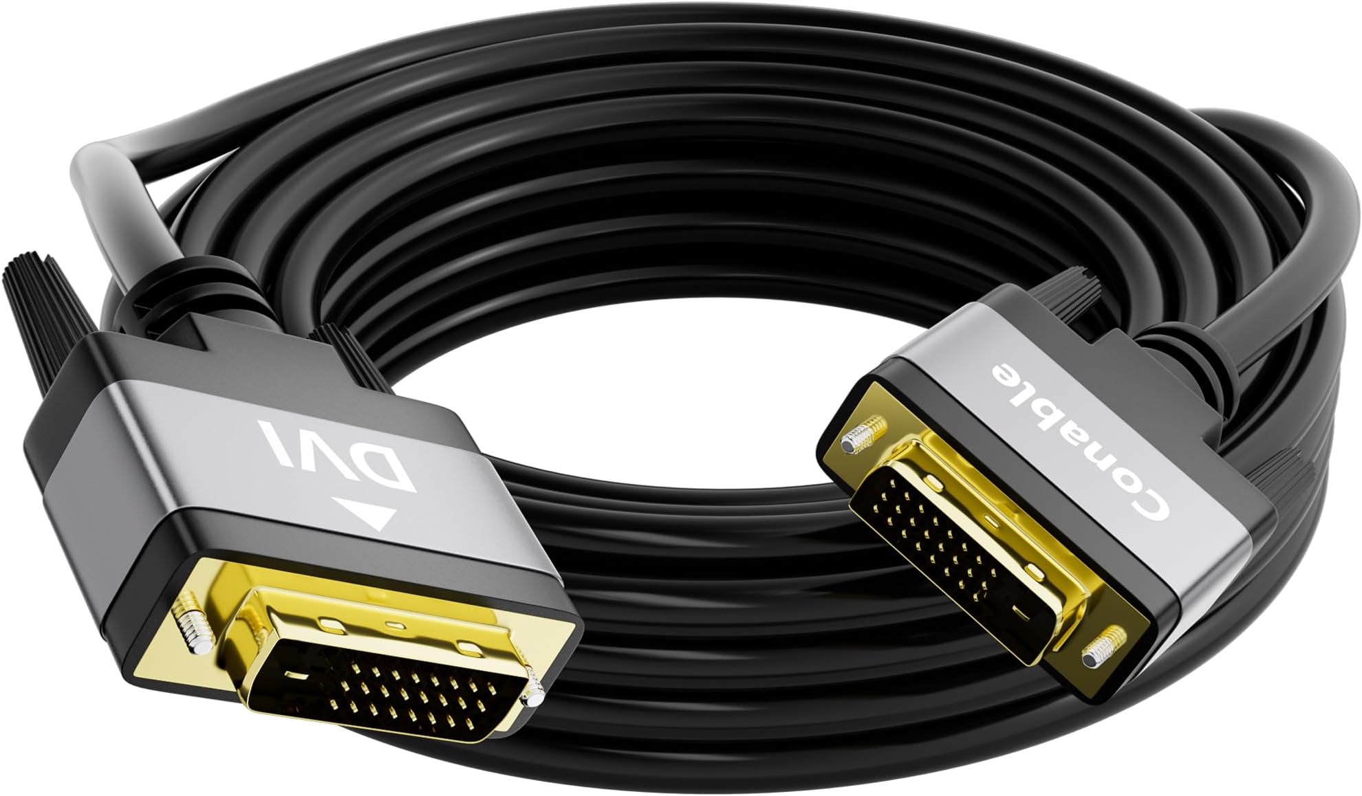 Amazon.com: DVI-D Cable Dual Link DVI to DVI Male Wire 24+1 Pin 3ft 6ft ...