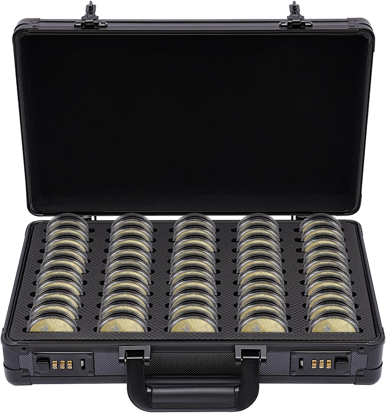 Amazon.com : LyeXD 50 Pieces Coin Capsules Coins Collector Case Holder ...