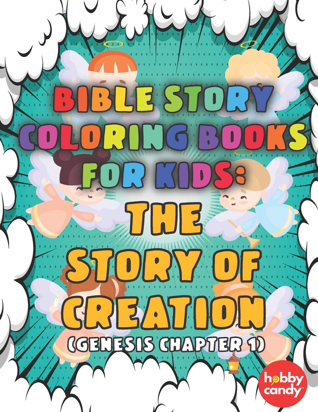 Buy Bible Story Coloring Books For Kids: The Story Of Creation(Genesis ...