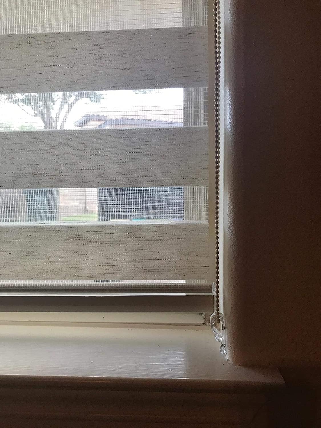 Cutelec 8pcs Roller Shade Clear Saftey Chain Retainer and Cord Guide ...