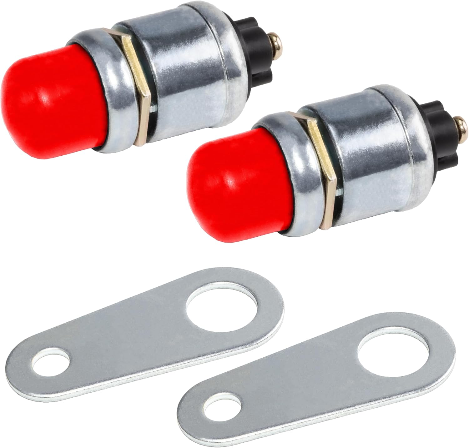 Amazon.com: Push Button Starter Switch 12V 50A, Waterproof Momentary ...