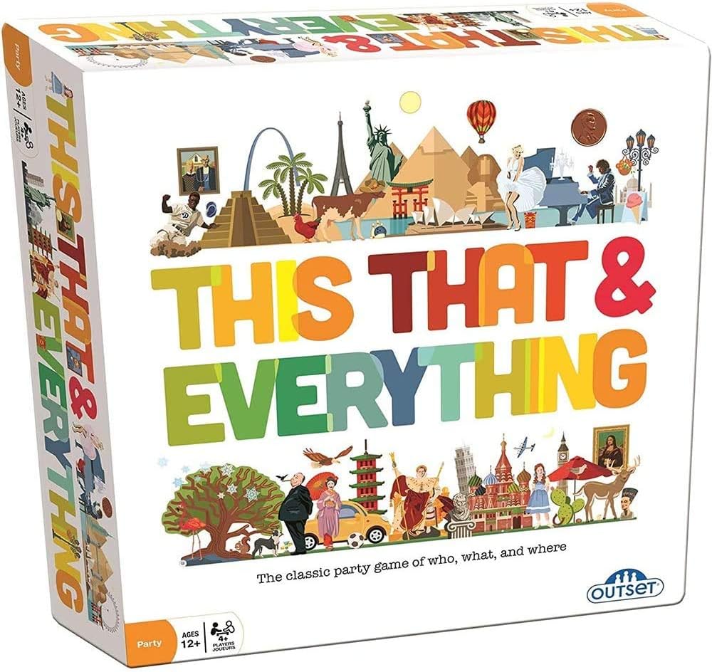 Amazon.com: This That and Everything Party Game - Contains 100 Double ...