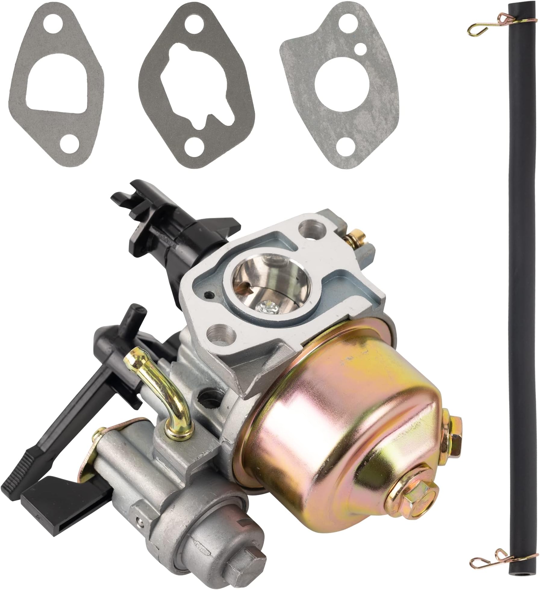 Amazon.com: Canamax Carburetor GX160 GX200 with Mounting Gaskets Fuel ...