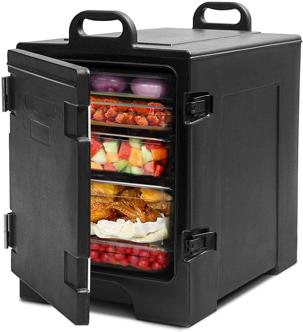 Amazon.com: COSTWAY End-Loading Insulated Food Pan Carrier, 5 Full-Size ...