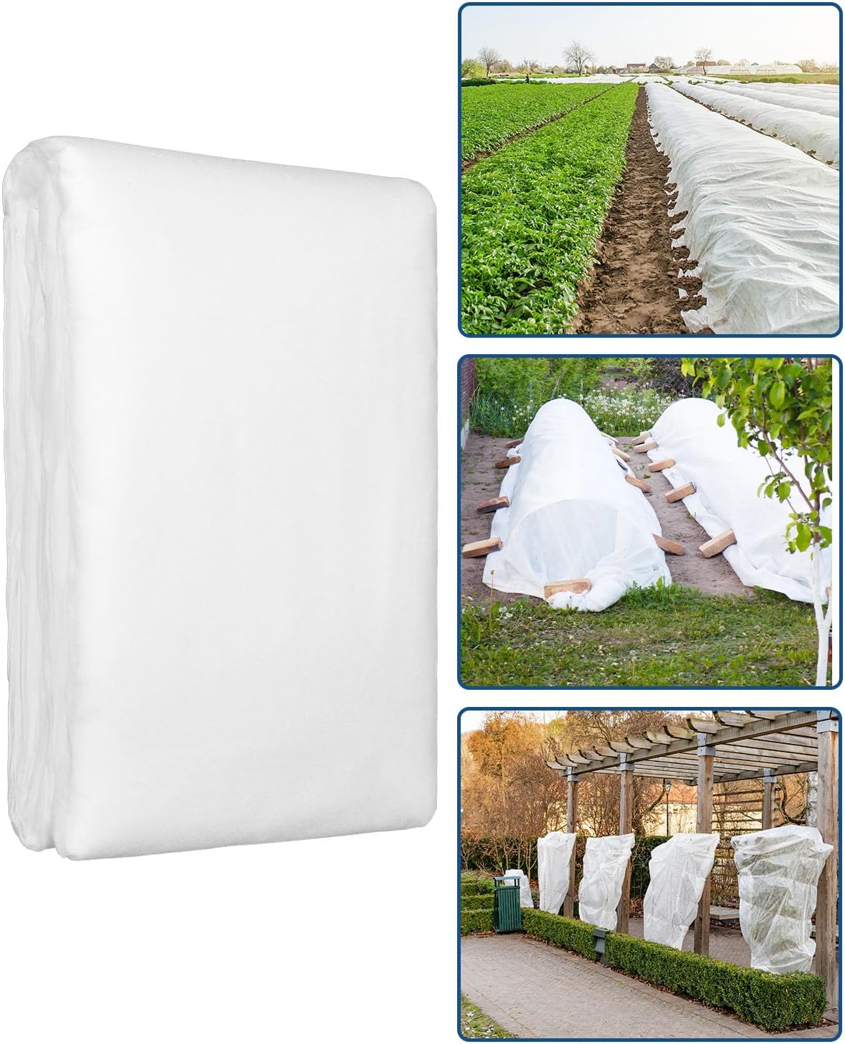 Amazon.com : TOCCYARD Plant Covers Freeze Protection, 10 x 30Ft Frost ...