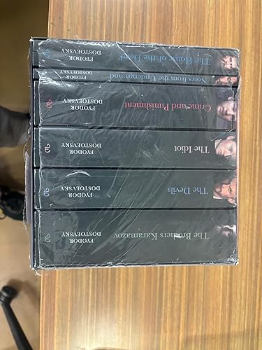 Fyodor Dostoevsky Complete Collection 6 Books Box Set