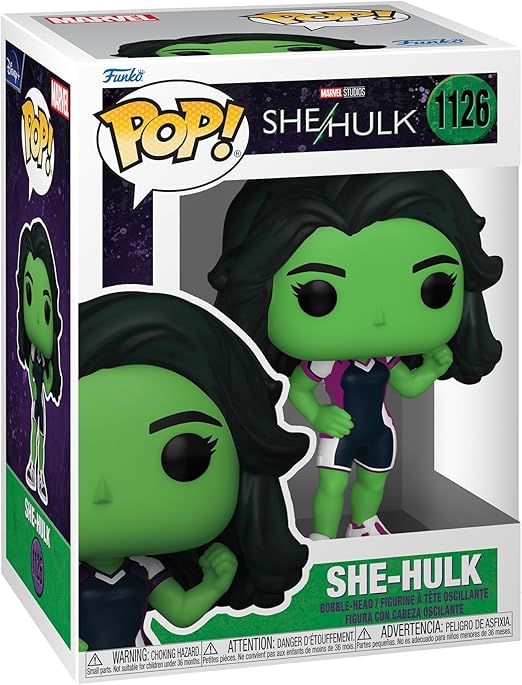 Amazon.com: Funko Pop Marvel: She-Hulk - She-Hulk - Collectable Vinyl ...