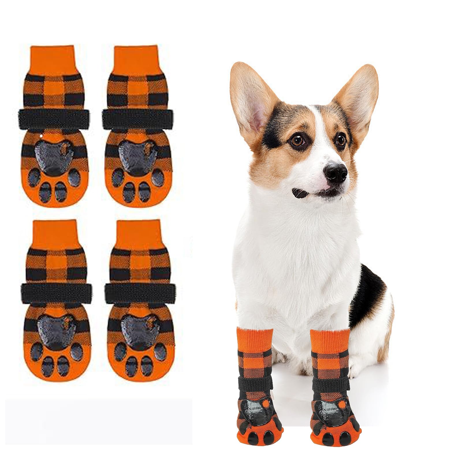 Amazon.com : Anti-Slip Dog Sock to Prevent Licking Paws Dog Socks for ...