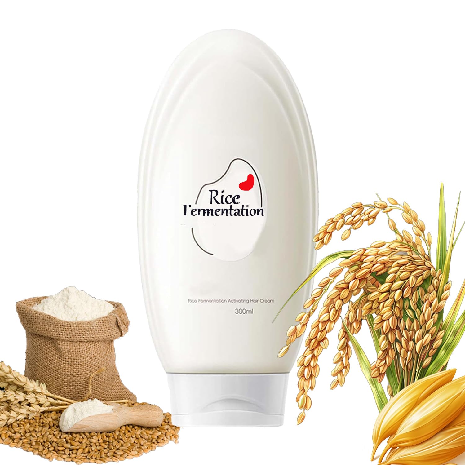 Amazon.com: Rice Fermentation Essence Hair Cream,Fermented Rice Water ...