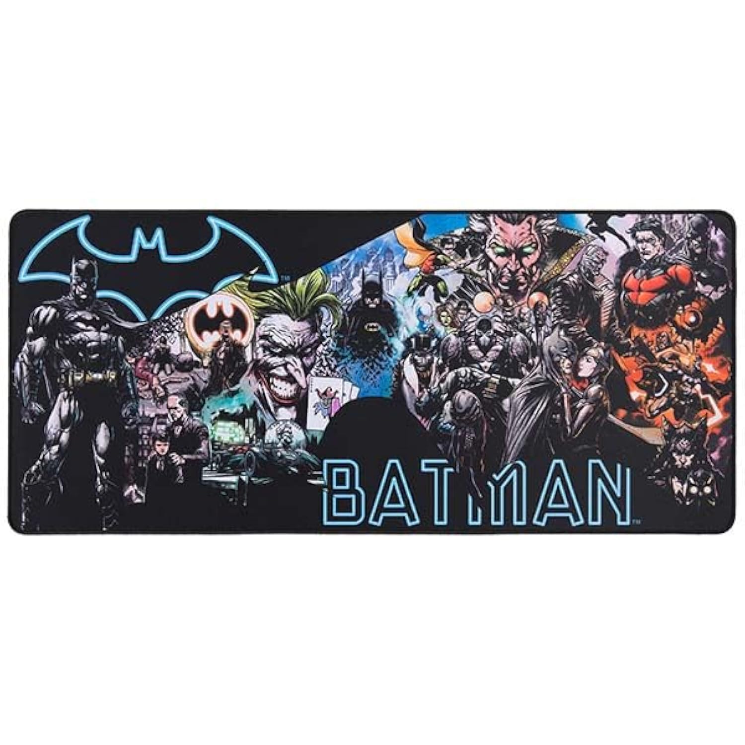 Amazon.com: DC Comics Batman XXL Mouse Pad 35 in x 15.7 in - Gift ...