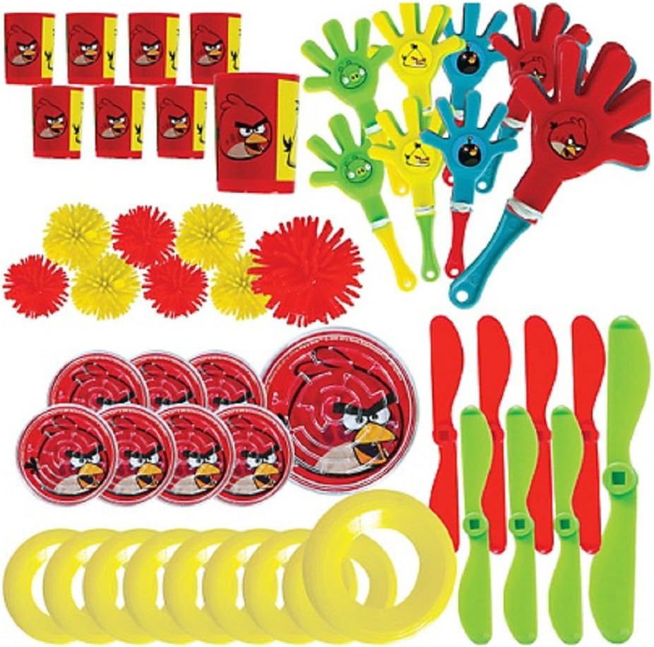 Amazon.com: Angry Birds Mega Mix Value Pack - 48 Pieces : Home & Kitchen
