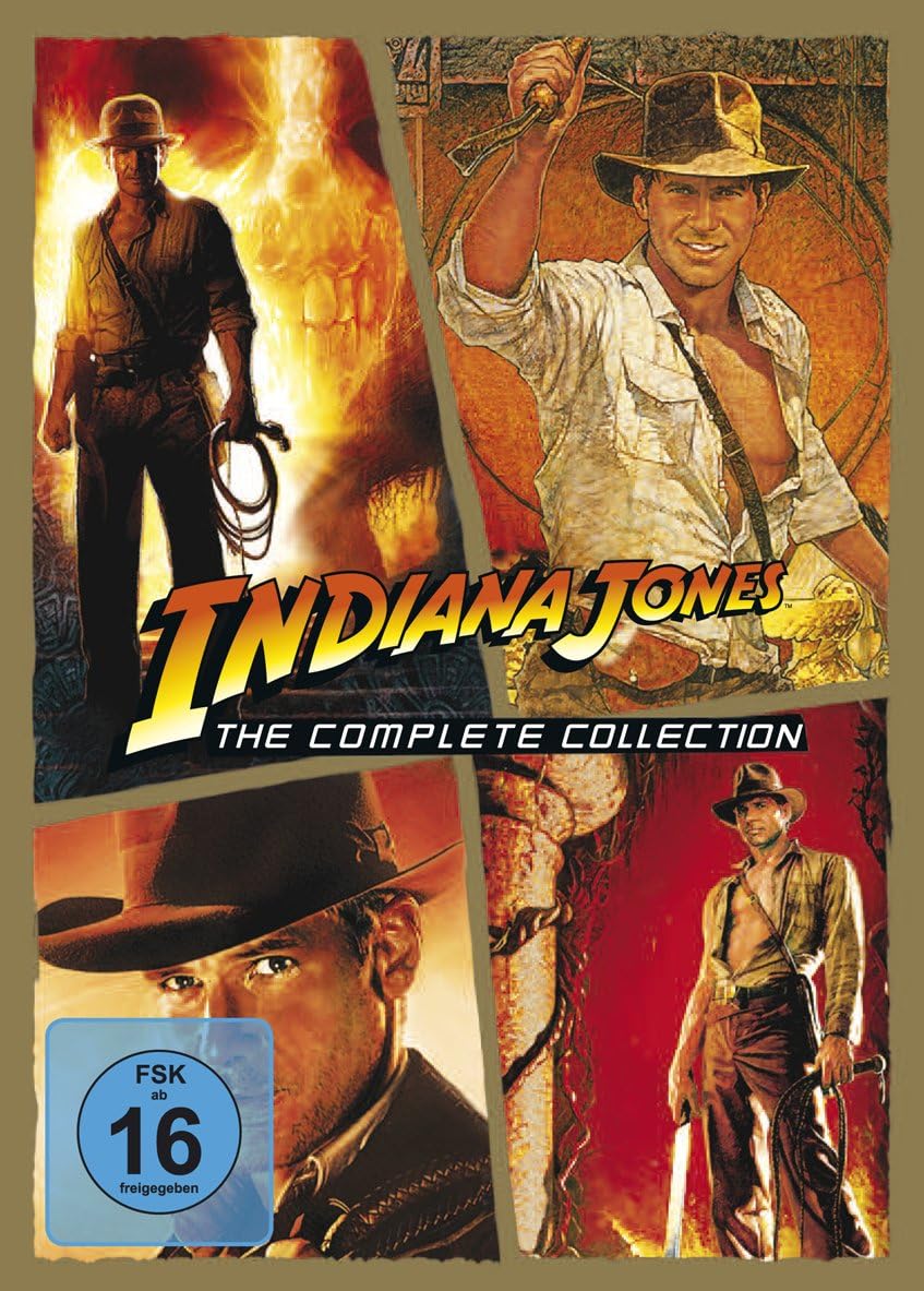 Indiana Jones Quadrilogie: The Ultimate Collection: Amazon.co.uk: Kahn ...