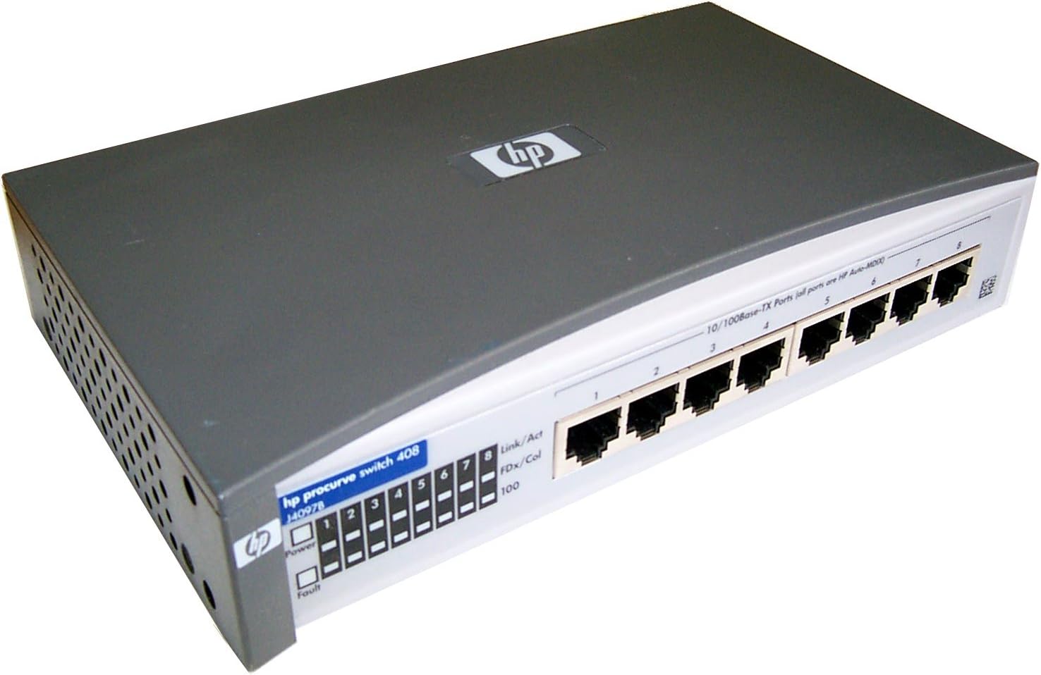 HP ProCurve Switch 408 - Switch - 8 portas (J4097B#ABA) | Amazon.com.br