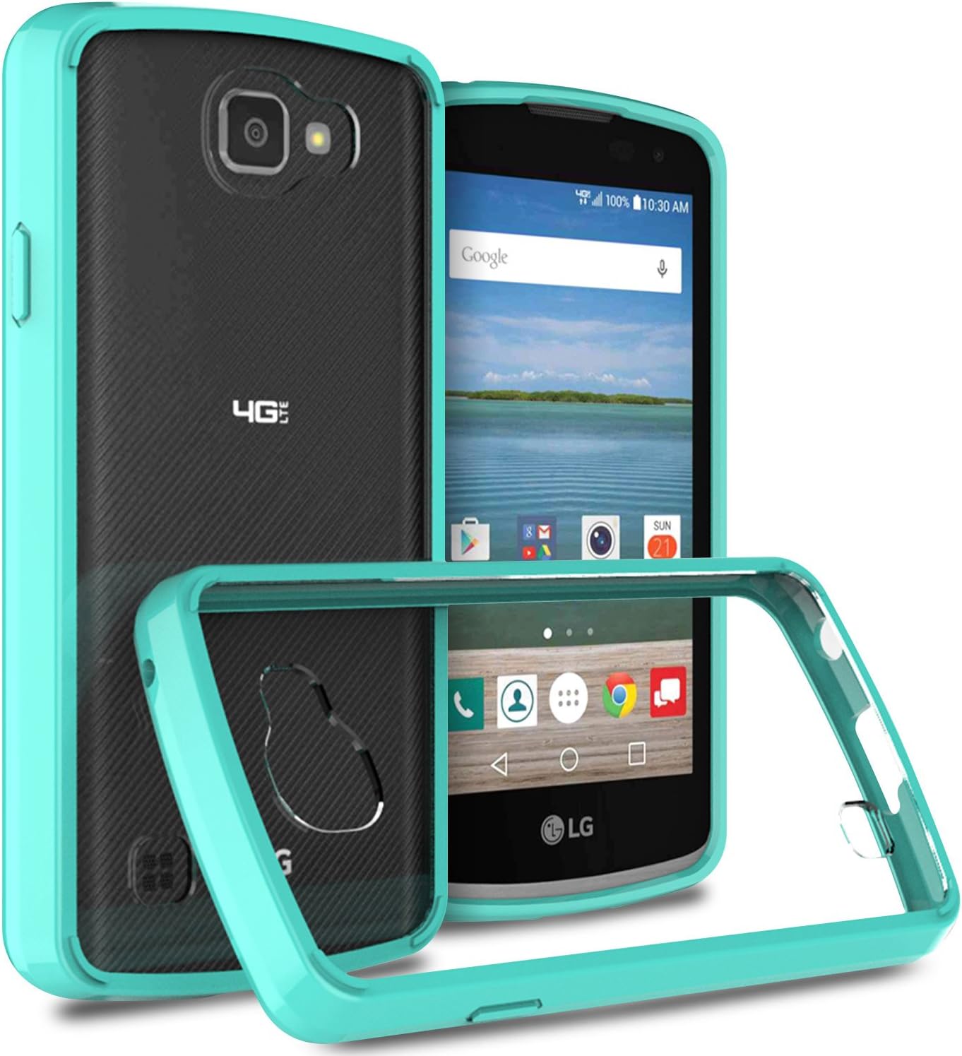 Amazon.com: LG K4 Case, LG Spree Case, CoverON ClearGuard Series Hard ...