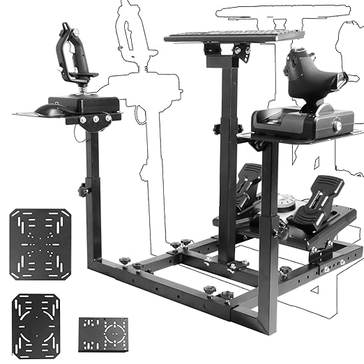Amazon.com: Anman G920/G923 Professional Game Flight Sim Stand Stand ...