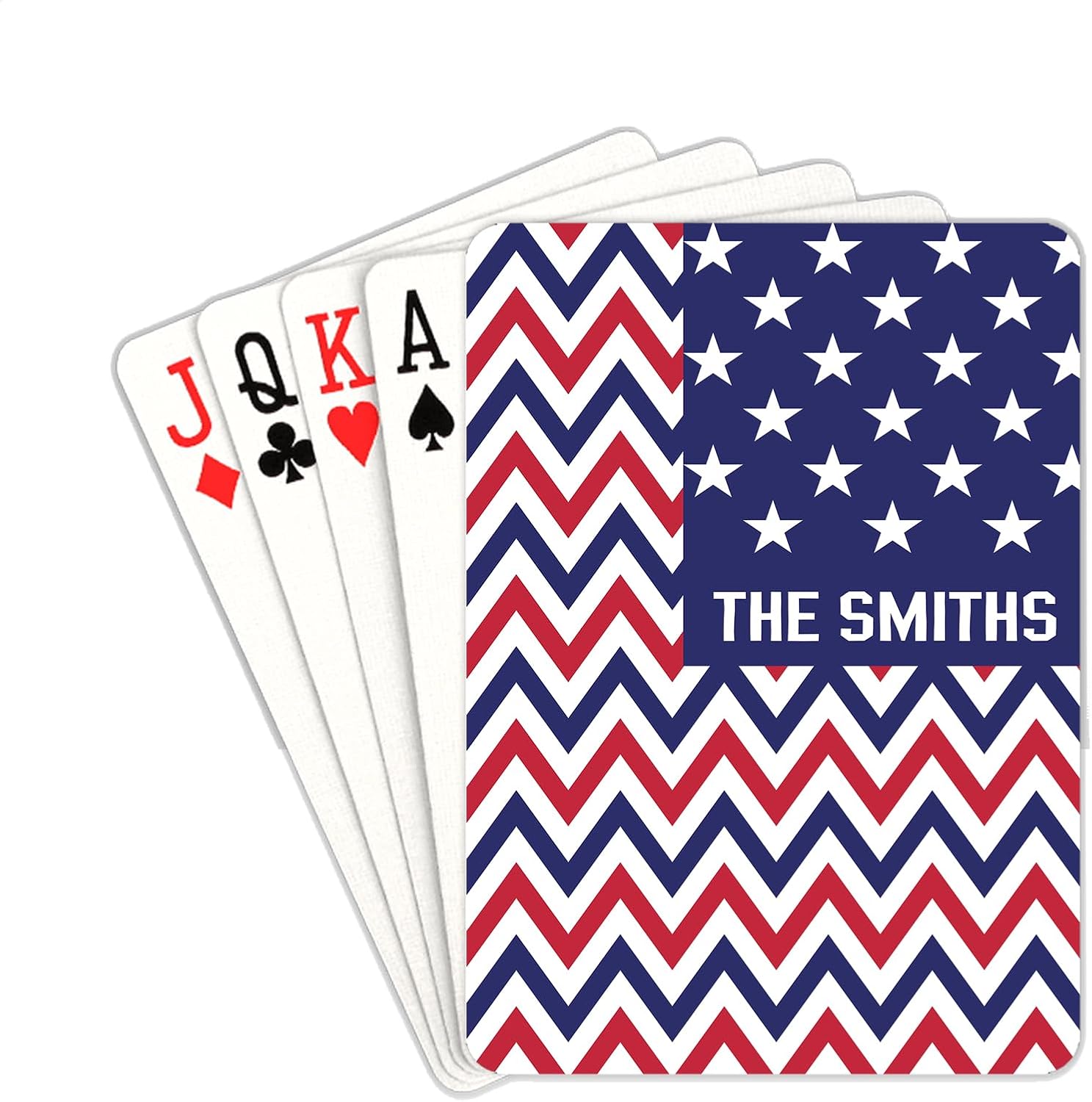 Amazon.com: Deargifts American Flag Playing Cards 4th of July Patriotic ...