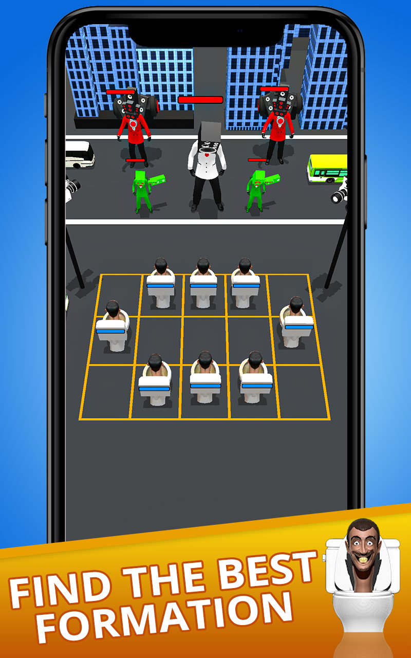 Toilet Monster Merge Battle: Monster Fusion Fight Merge Master ...