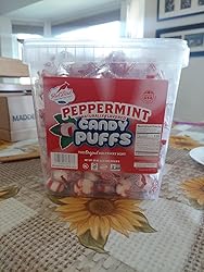 Amazon.com : Red Bird Soft Peppermint Puffs 52 oz Tub, Individually ...