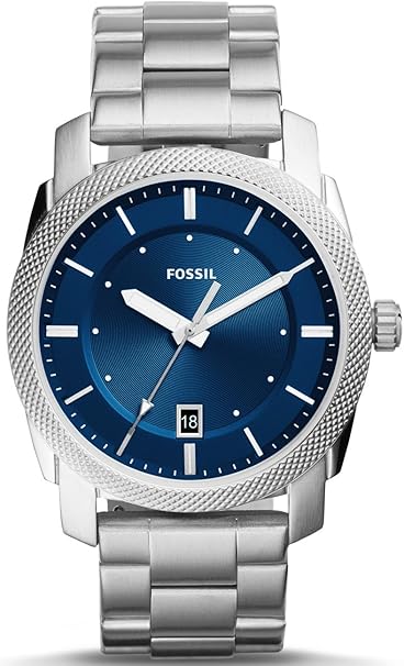 Fossil Herren Analog Quarz Uhr mit Edelstahl Armband FS5340 : Amazon.de ...