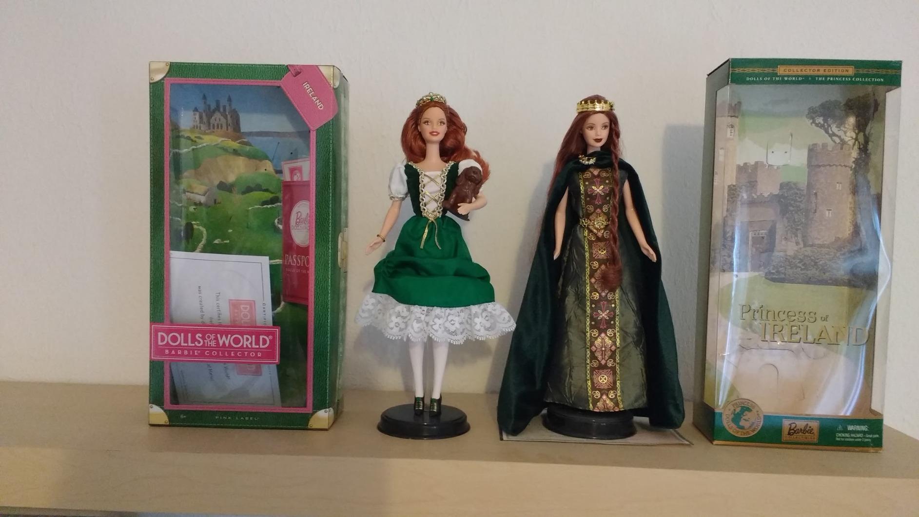 Barbie BRB Dow Ireland Doll : Amazon.co.uk: Toys & Games