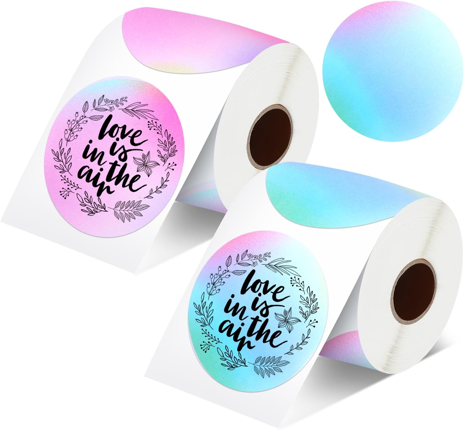 Amazon.com : Thermal Sticker Labels, 2 Inch Self-Adhesive Circle Direct ...