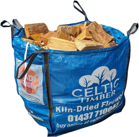 Celtic Timber Kiln-Dried Firewood Logs w/ 10-20% Moisture Content for ...