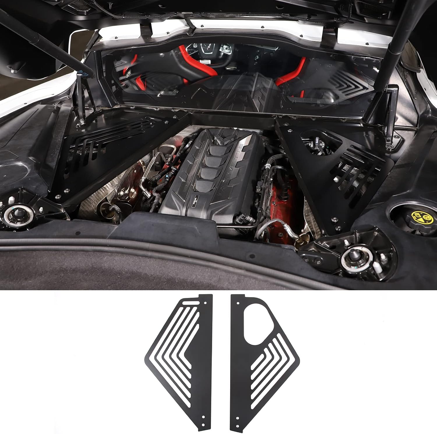 Amazon.com: Sekhyna Engine Bay Panel Cover Trim Compatible with ...