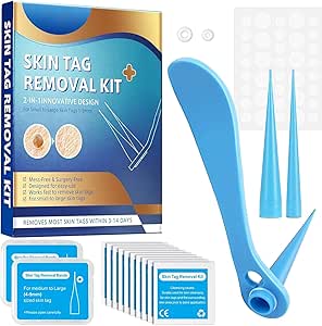 2-in-1 Micro Skin Tag Tool Kit for Men and Women - Fast, Easy, Painless ...