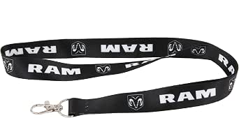 Amazon.com: RAM Truck Lanyard Badge Holder With Swivel lobster clasp ...