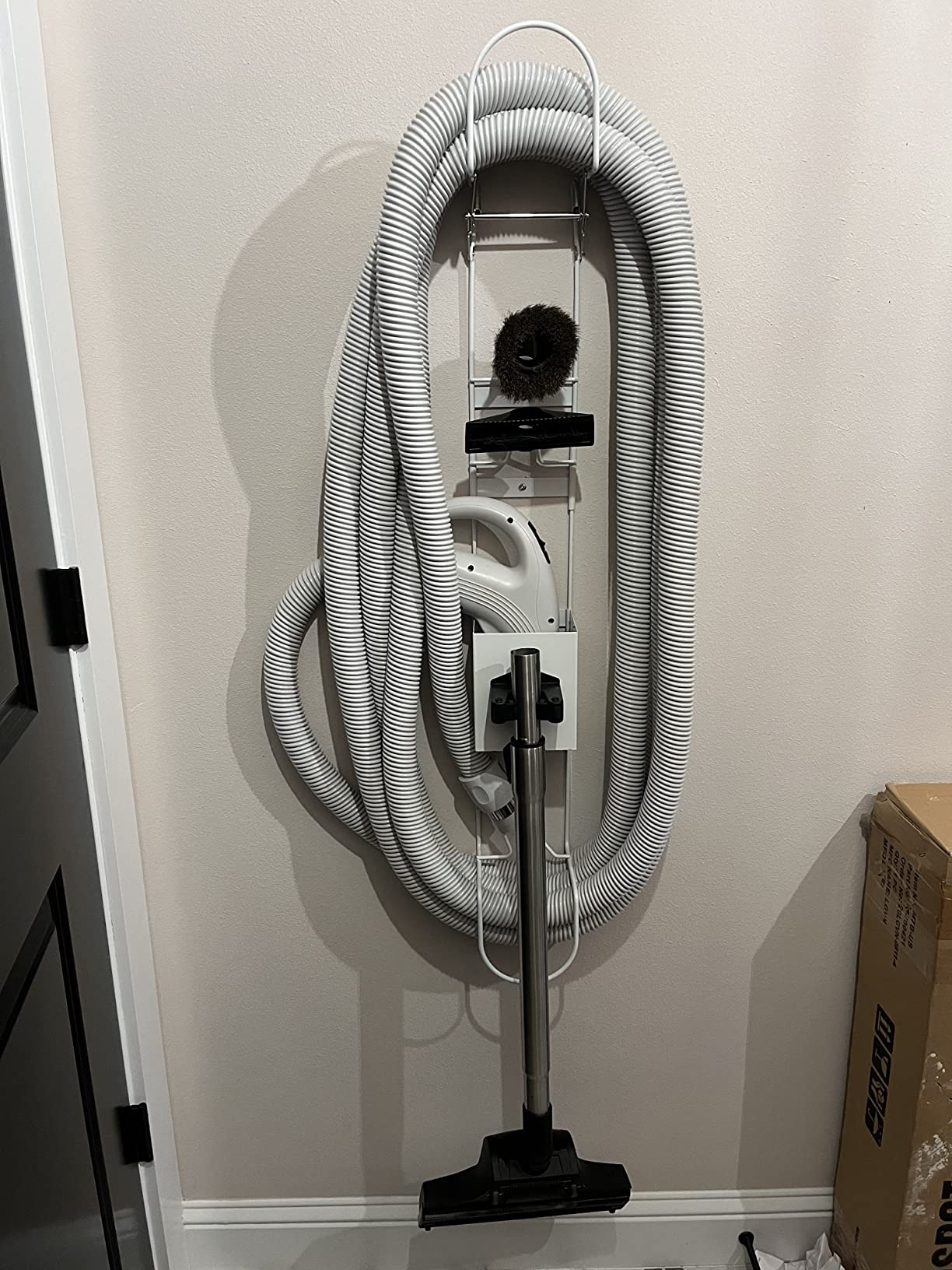 Amazon.com: Central Vacuum - VACADDY - White Hose Storage Hanger : Home ...