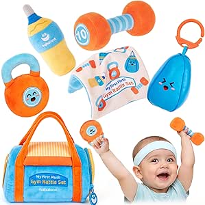 Amazon.com: hahaland Baby Toys 6-12 Months - Baby Toys 3-6 Months ...