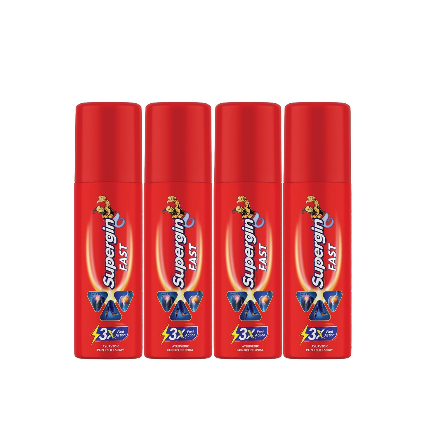 Supergin Fast Pain Relief Spray - 50ml - Buy 3 & Get 1 Free | Suitable ...