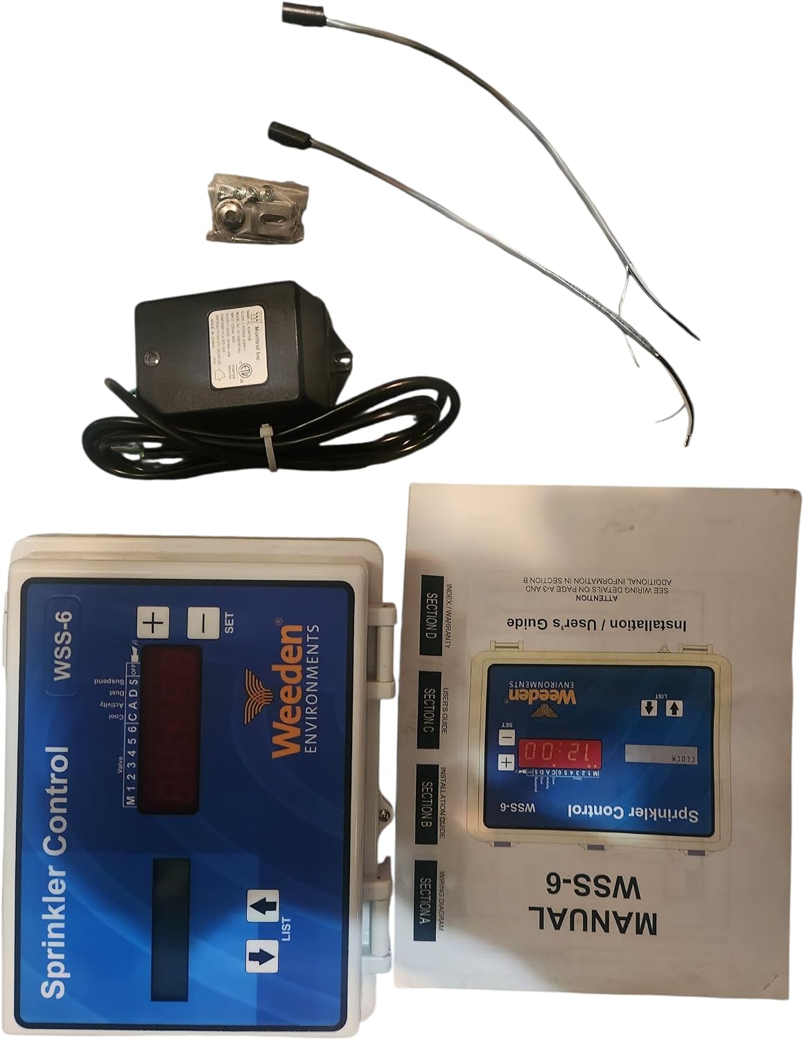 Amazon.com : Weeden WSS-6 Automatic Sprinkler Control System, Digital ...