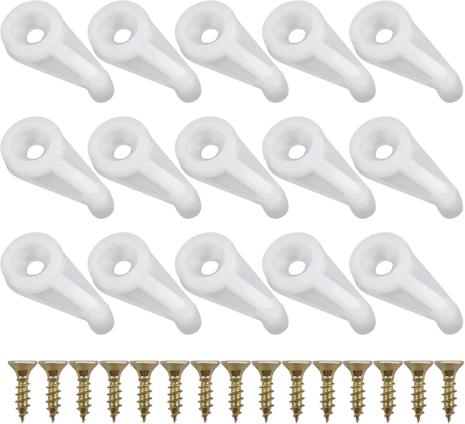 Amazon.com: Morobor 50PCS Glass Retainer Clips Kit, 4mm Glass Clip ...