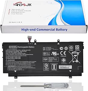 Amazon.com: SH03XL Laptop Battery for HP Spectre X360 13-AC0XX 13 ...