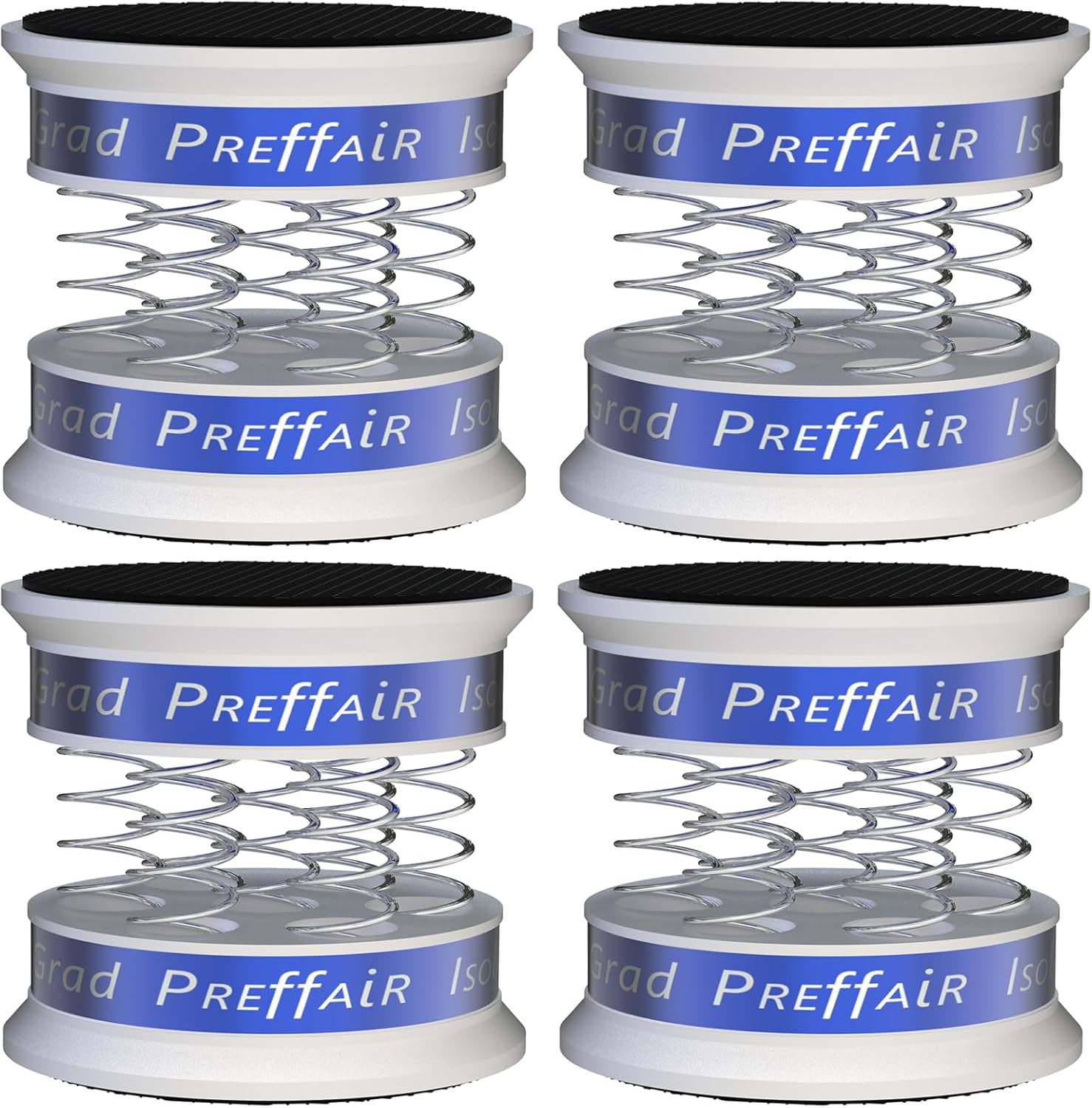 Amazon.com: Preffair 4 Pcs HiFi Audio Isolation Feet Aluminum ...