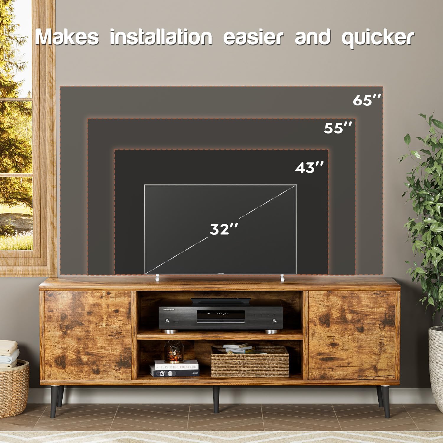 Retro Television Stand