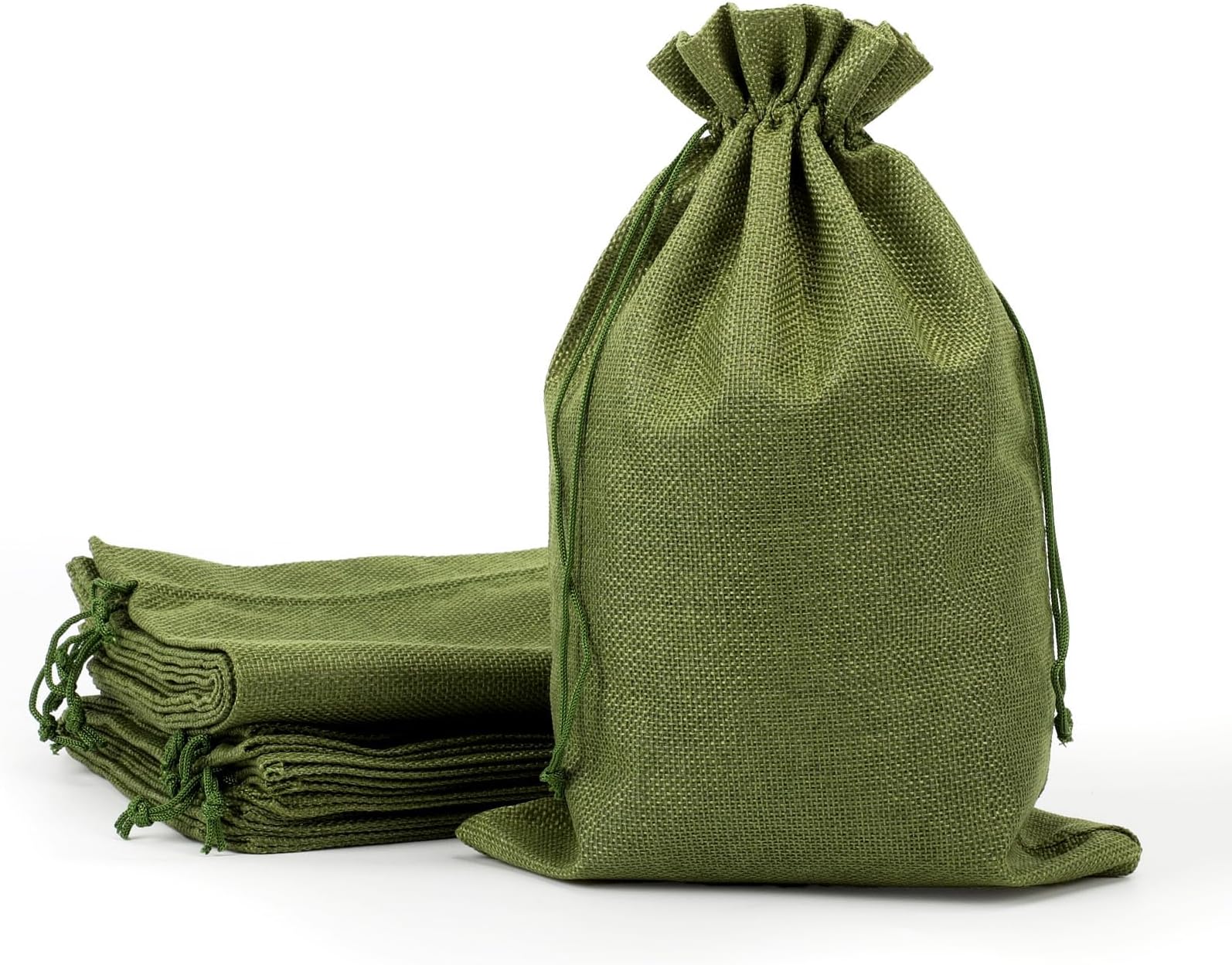 Amazon.com: Tapleap Burlap Bags with Drawstring, 8"x12" Burlap Favor ...