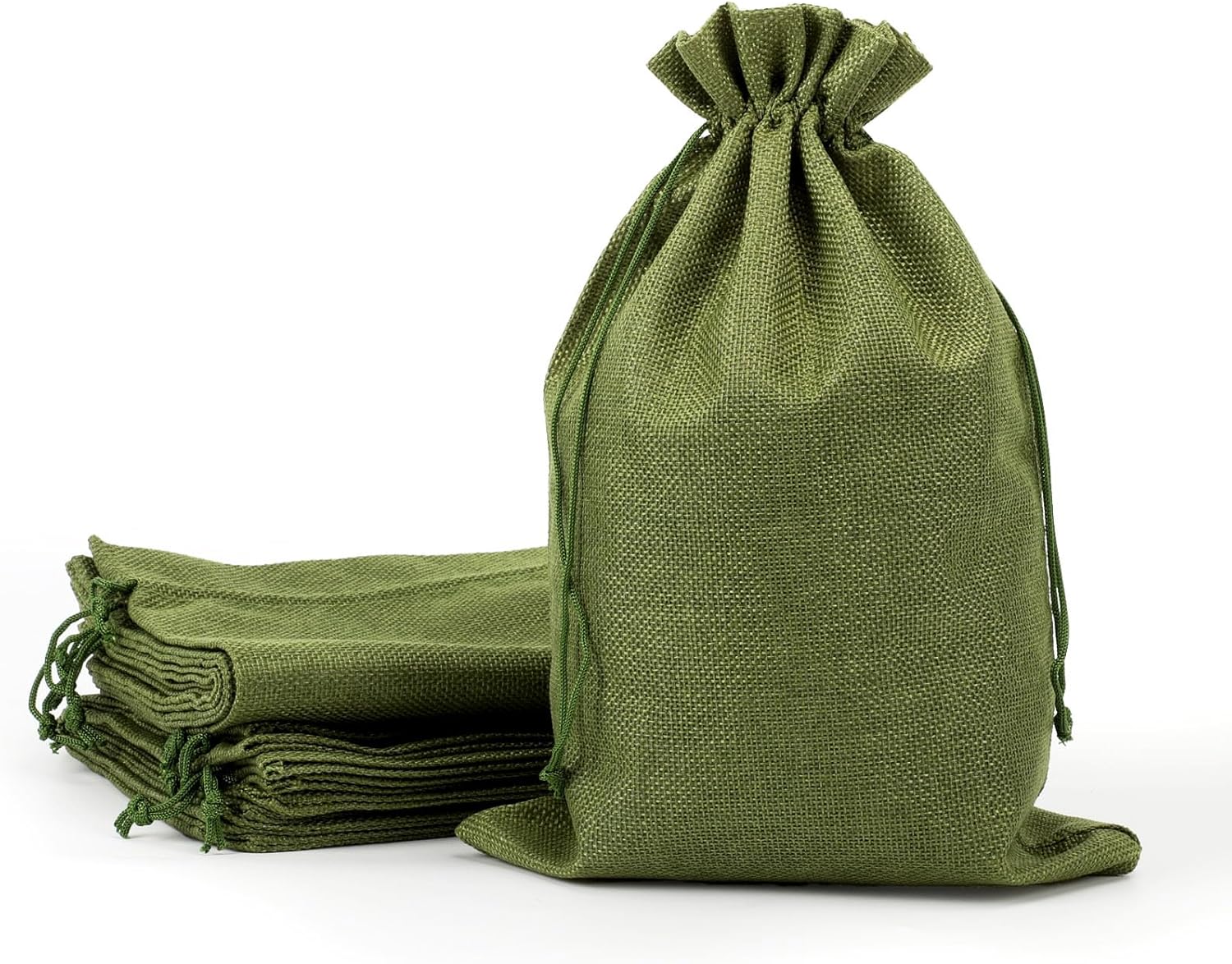 Amazon.com: Tapleap Burlap Bags with Drawstring, 8x12 Burlap Favor ...
