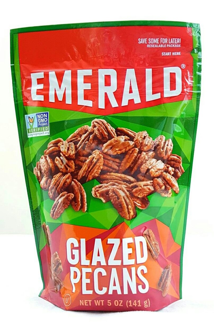 Amazon.com : Emerald Glazed Pecans, Non GMO Verified, 5 oz (Pack of 4 ...