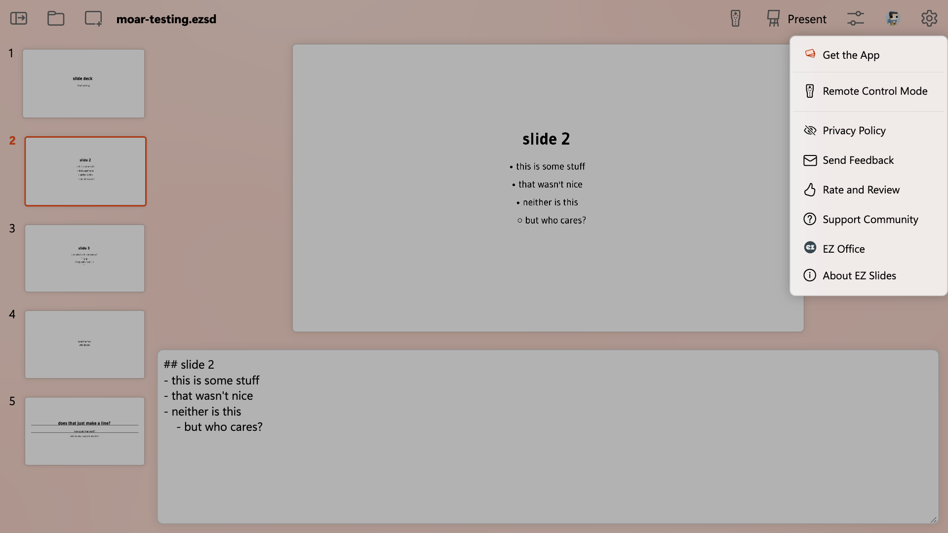 EZ Slides - App on Amazon Appstore