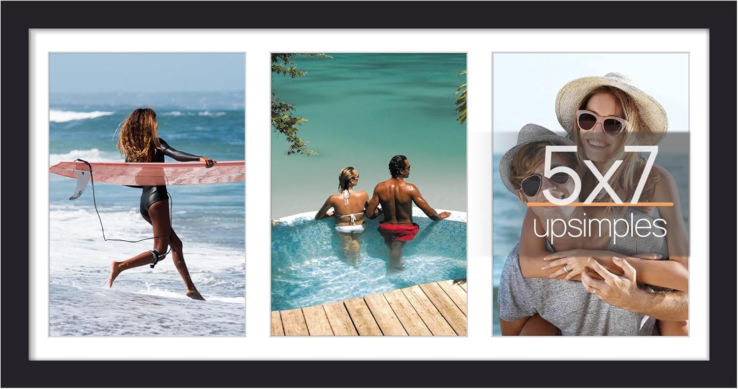 Amazon.com: upsimples 8x16 Collage Picture Frame, Display Pictures 3 ...